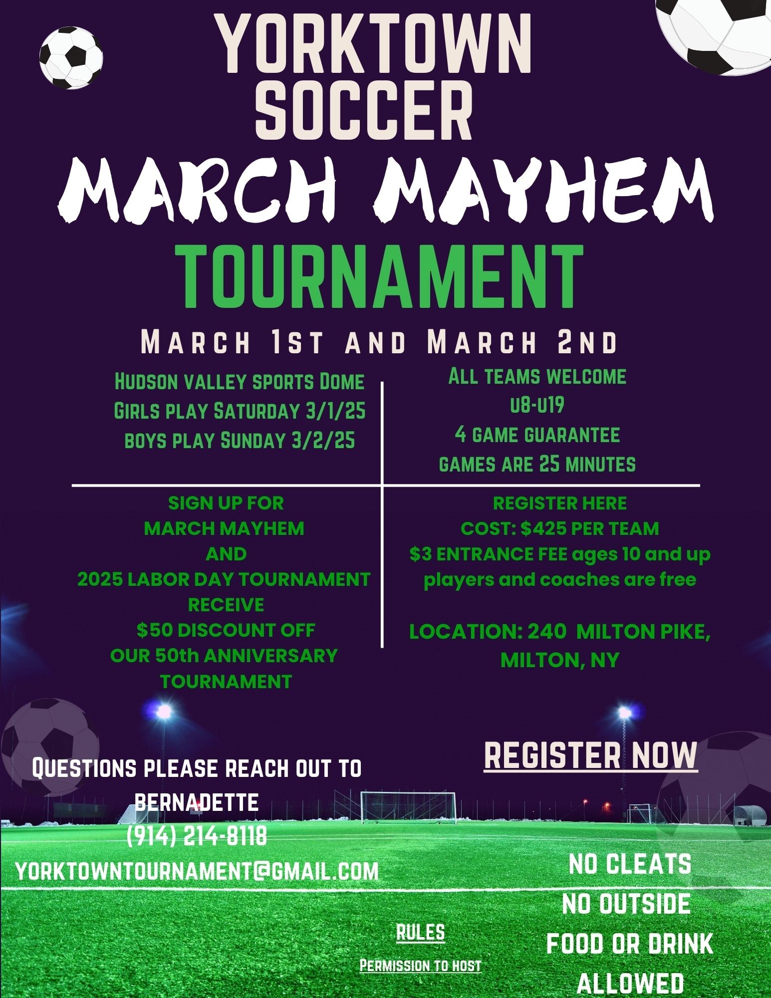 March Mayhem Tournament